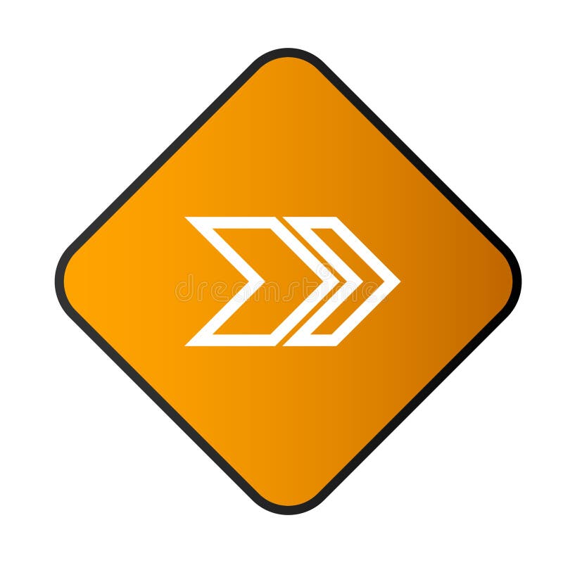 Arrow Button with Rectangular Frame Part 18 Stock Vector - Illustration ...