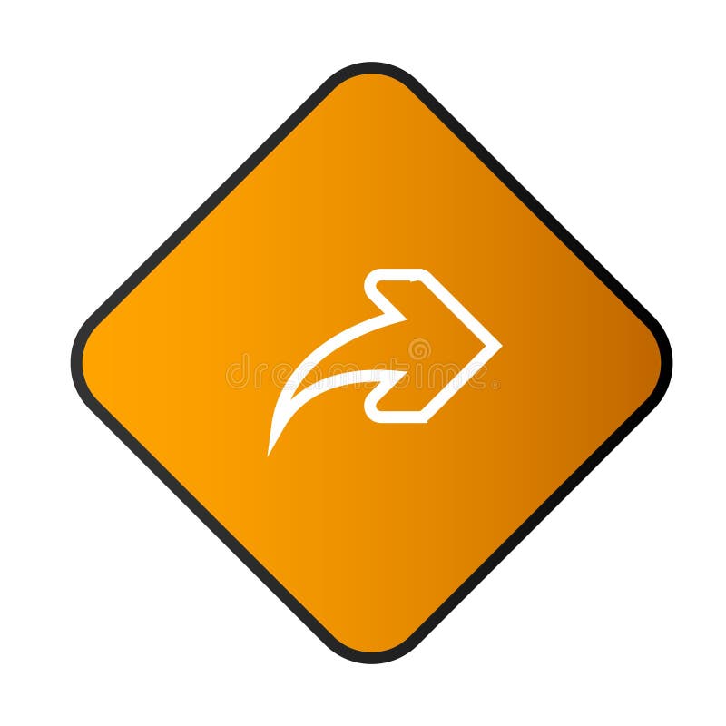 Arrow Button with Rectangular Frame Part 22 Stock Vector - Illustration ...