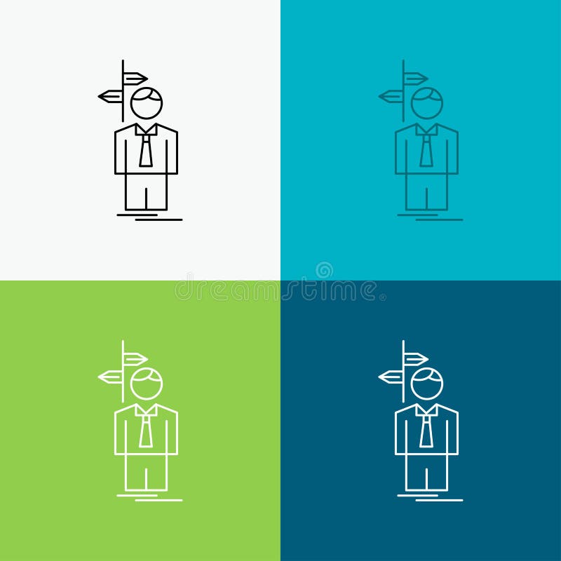 Arrow, Choice, Choose, Decision, Direction Icon Over Various Background ...