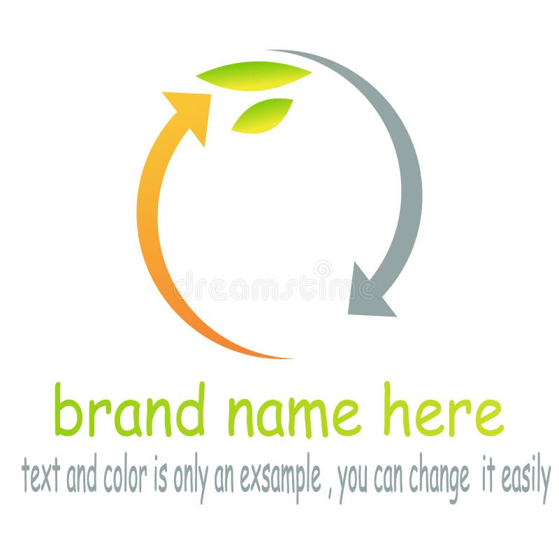 Arrow circle logo stock vector. Illustration of isolated - 109971223