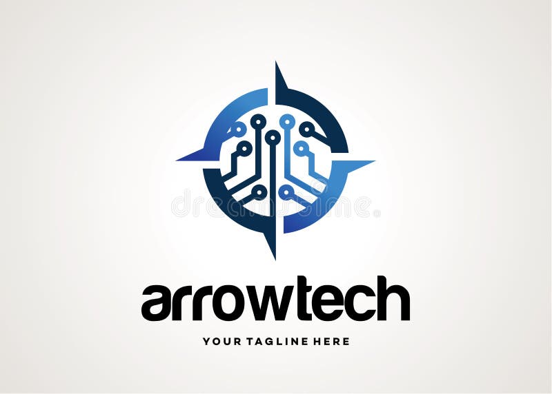 Tech Compass Logo Stock Illustrations – 352 Tech Compass Logo Stock ...