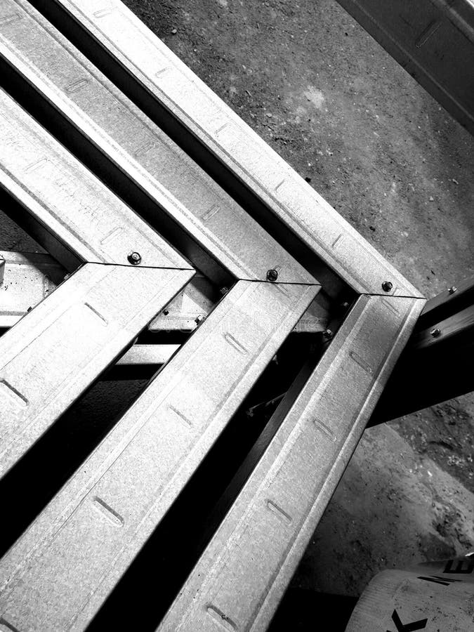 Arrow light steel stock photo. Image of black, contruction - 130827472