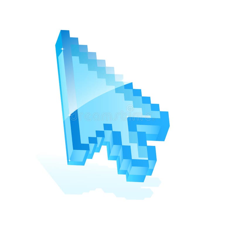 Pixelated Cursor Arrow Icon Stock Illustrations – 1,607 Pixelated ...
