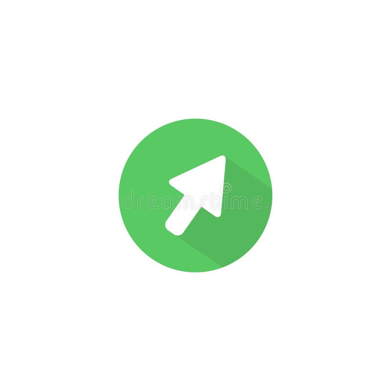 Target Cursor Icon Vector in Trendy Flat Style Isolated on White ... Target Cursor Icon Vector in Trendy Flat Style Isolated on White ...