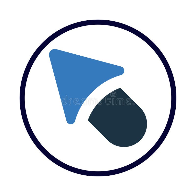 Arrow, Cursor, Pointer, Arrow Symbol Icon Stock Vector - Illustration ...