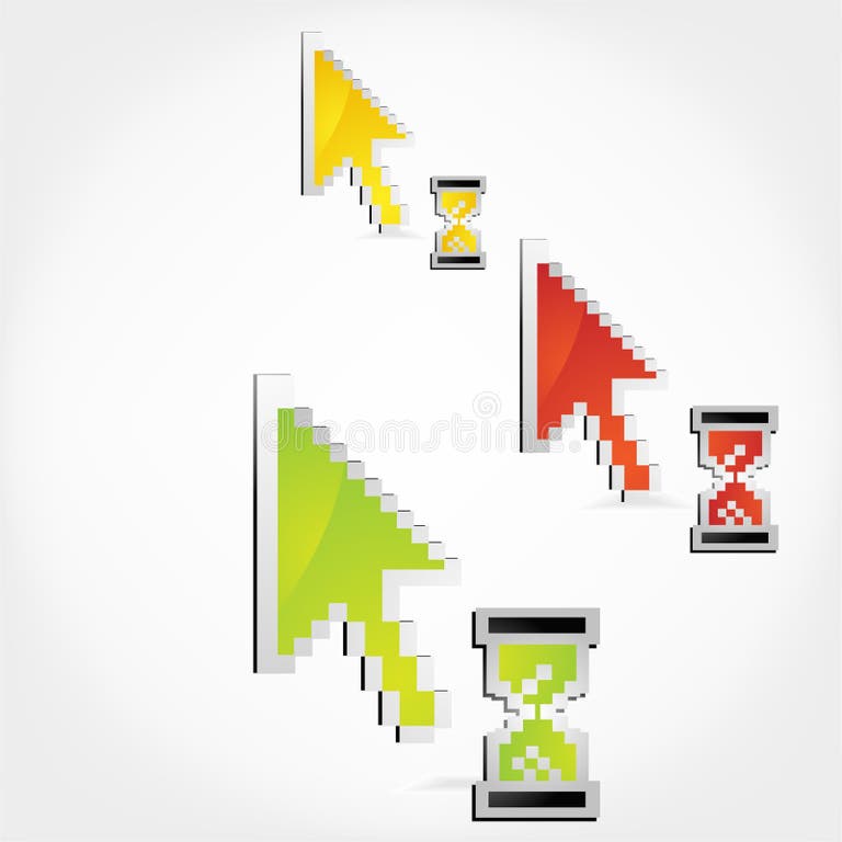 Pixel 3d Cursors Icons Stock Illustrations – 22 Pixel 3d Cursors Icons ...