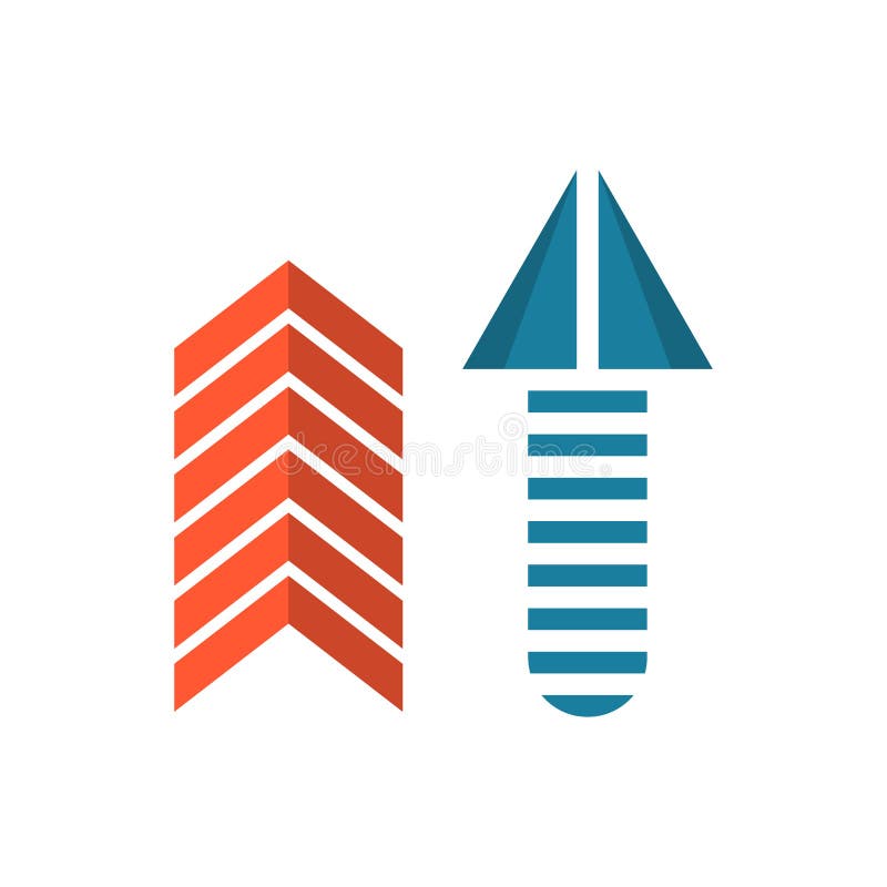 Retro Arrow Cursors Set in Flat Style Stock Illustration - Illustration ...