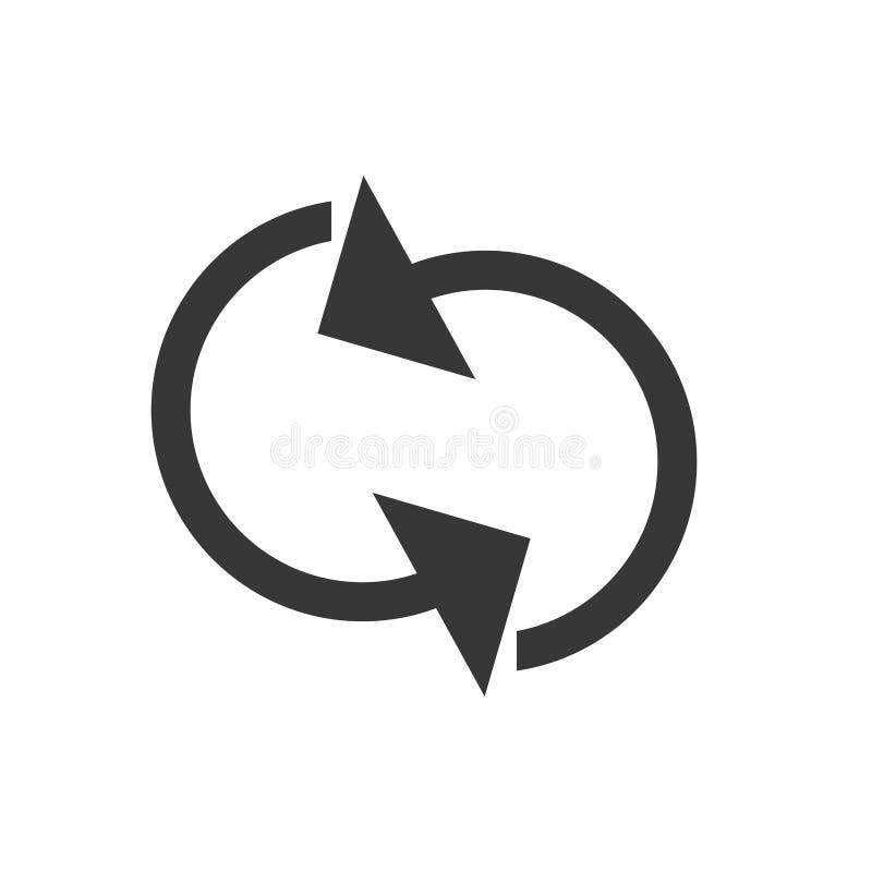 Blue And Green Cycle Arrow Icon Stock Vector - Illustration of arrows ...