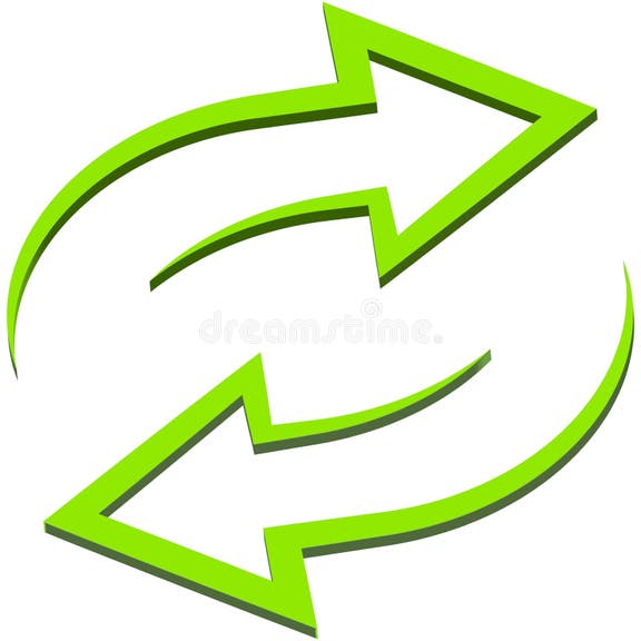 3d Arrows with PNG Format, Repeat Arrow Icon, Roundabout Symbol, Curve ...