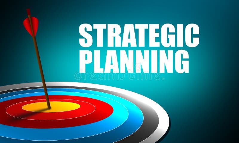Strategic Plan Arrow Target Stock Illustrations – 579 Strategic Plan ...