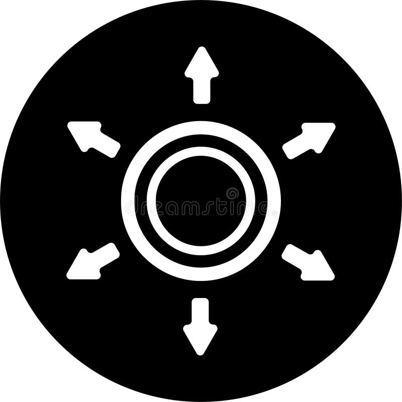Arrow, Decision, Direction Vector Icon Stock Vector - Illustration of ...
