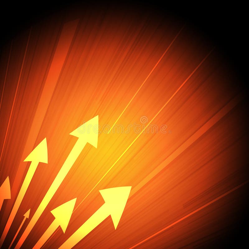 Arrow Design Vector Background Stock Vector - Illustration of move ...