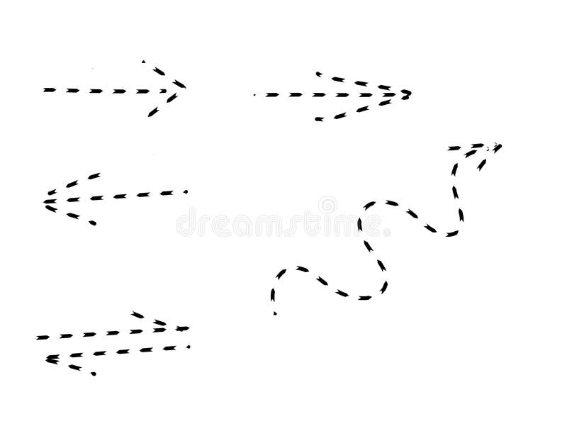 Arrow for Direction stock illustration. Illustration of pencil - 138126900