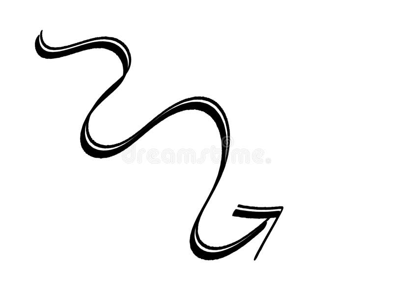 Arrow for Direction stock illustration. Illustration of interface ...