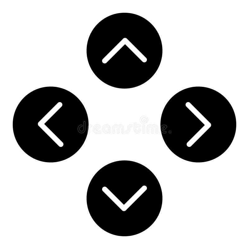 Arrow, Direction, Line Menu, One Way Icon Stock Vector - Illustration ...