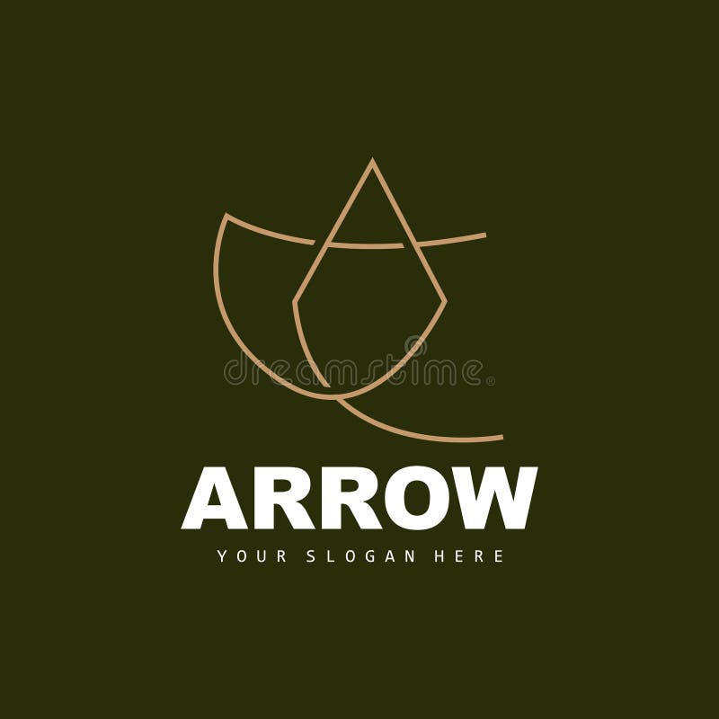 Arrow Direction Logo, Directional Direction Vector Icon, a Letter Model ...