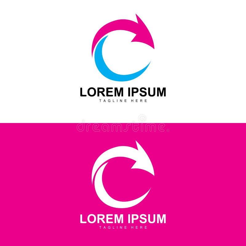 Arrow Direction Logo, Road Sign Design, Brand Design Vector Stock ...