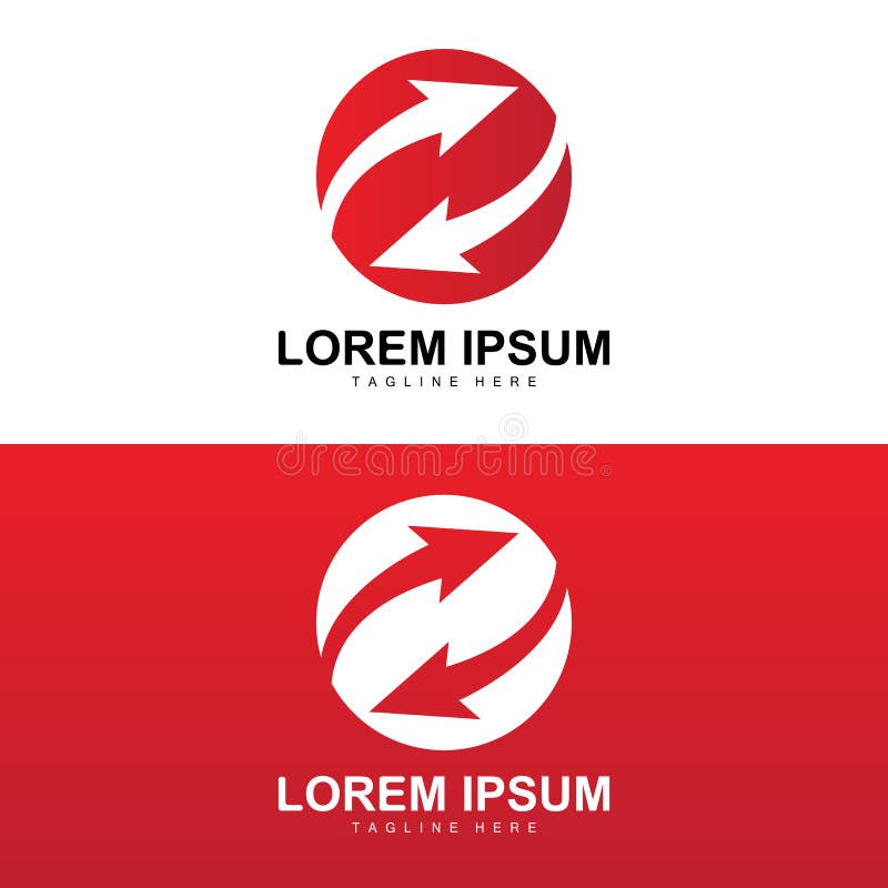 Arrow Direction Logo, Road Sign Design, Brand Design Vector Stock ...