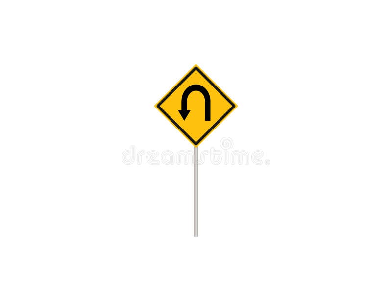 Left Right U Turn Arrow Stock Illustrations – 141 Left Right U Turn ...