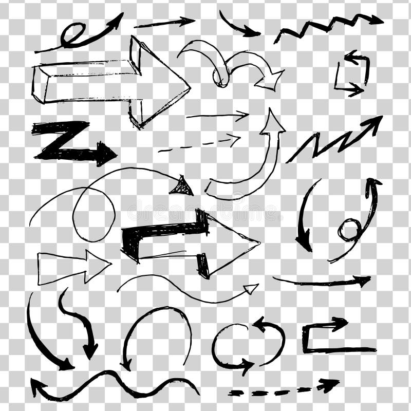 Arrow Sign Transparent Background Stock Illustrations – 14,227 Arrow ...