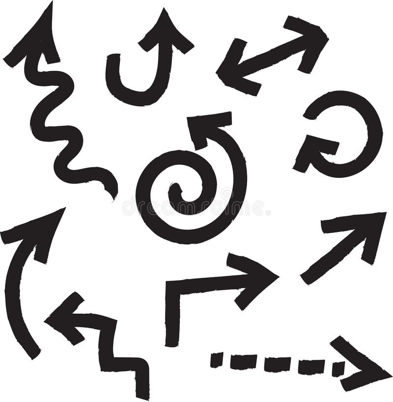 Arrows Different Directions Going Stock Illustrations – 29 Arrows ...