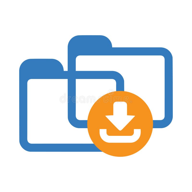 Arrow, Down Arrow, Download, Folder, Multi, Multi Folder Download Icon ...