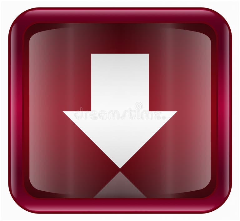 Arrow Pointing Down Icon Stock Illustrations – 7,072 Arrow Pointing ...