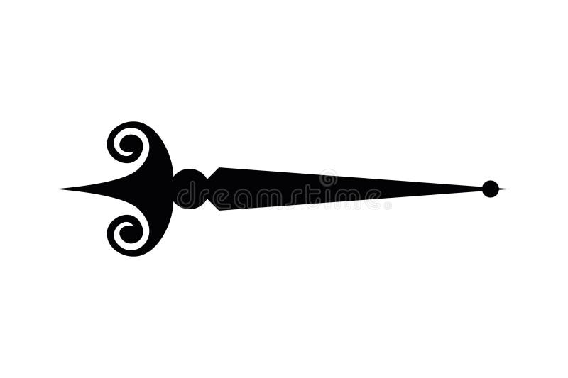 Arrow Elegant Linear Pattern Stock Vector - Illustration of direction ...