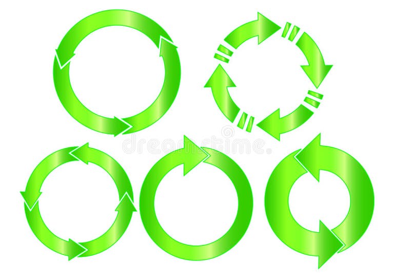 Two Arrow Recycle Stock Illustrations – 1,842 Two Arrow Recycle Stock ...