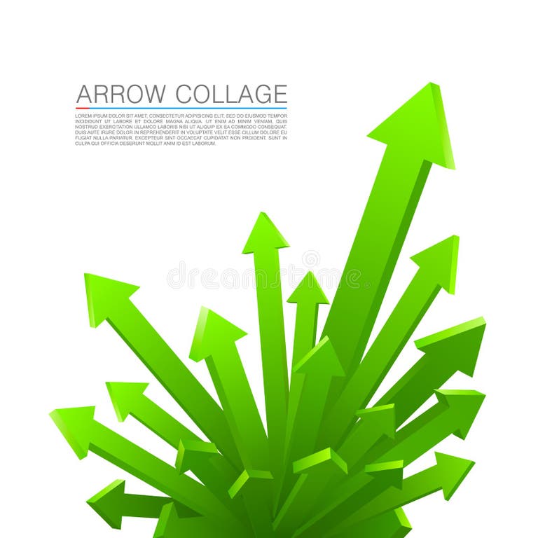 Arrow explosion stock vector. Illustration of modern - 49805915