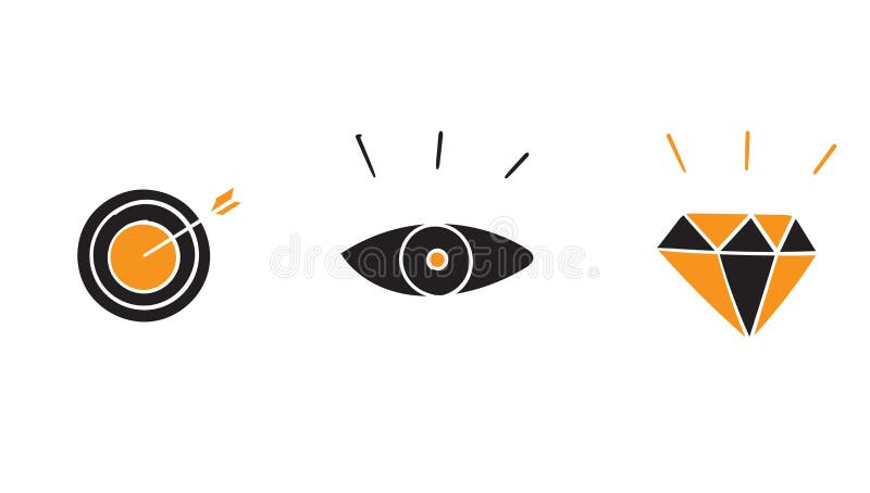 Diamond Eye Vector Symbol stock vector. Illustration of pattern - 40027246