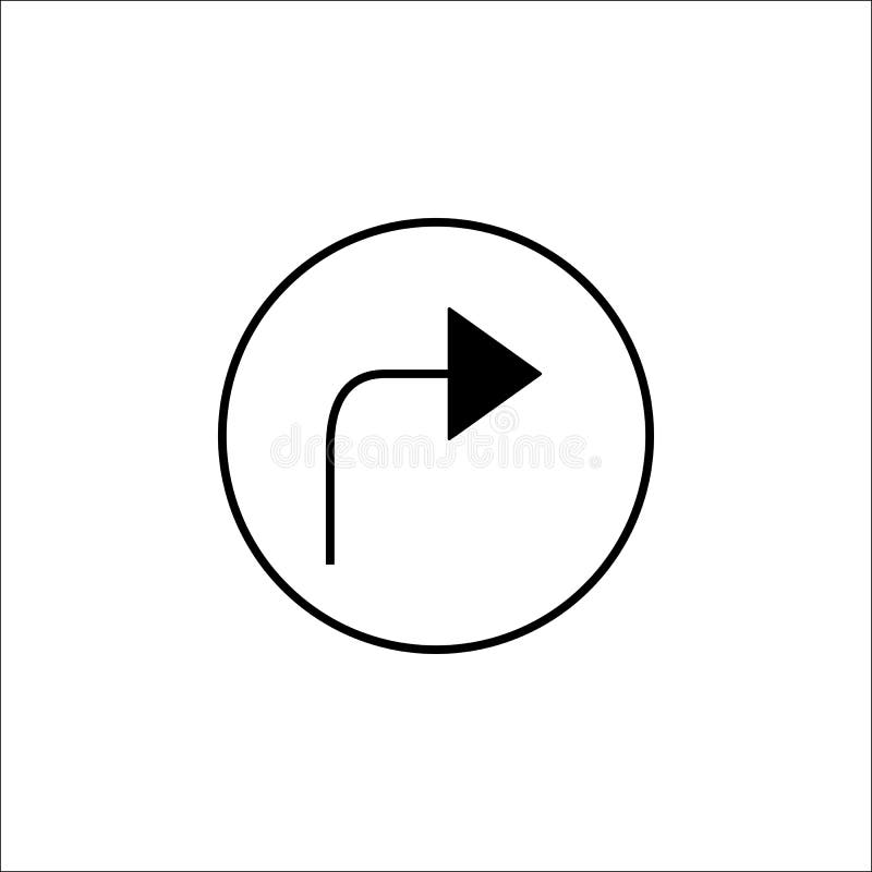 Arrow Forward Solid Icon, Mobile Sign and Next Stock Vector ...