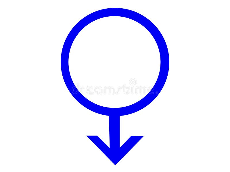 Arrow gender symbol stock illustration. Illustration of brand - 371970384