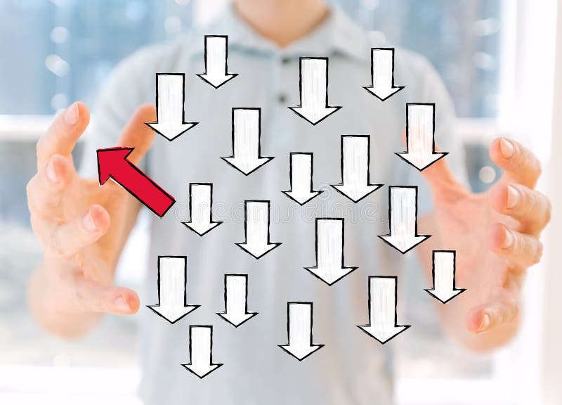 Going Opposite Direction Stock Illustrations – 118 Going Opposite ...