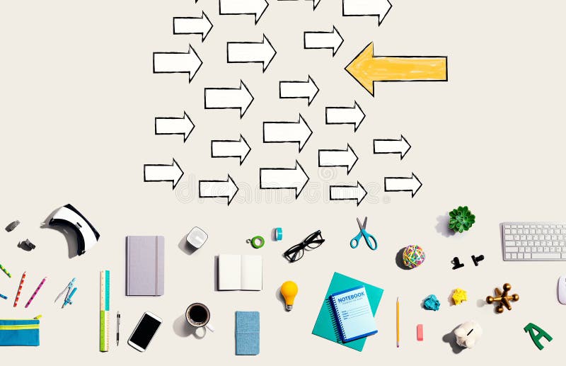 Going Opposite Direction Stock Illustrations – 118 Going Opposite ...