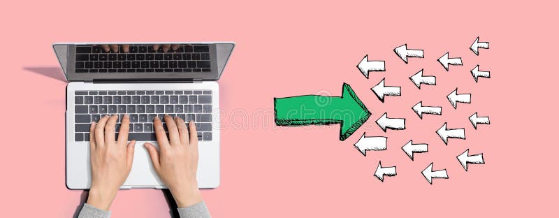 Going Opposite Direction Stock Illustrations – 118 Going Opposite ...