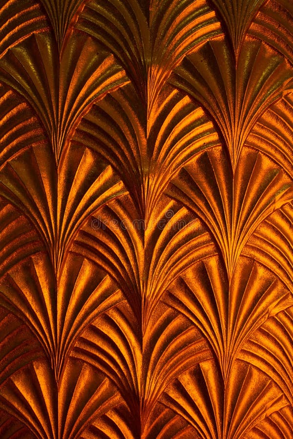 Arrow Golden Pattern on the Wall Stock Photo - Image of grunge, nature ...