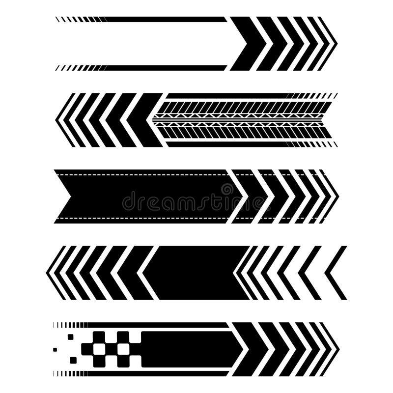 Arrow Halftone Checkered Strip Lines Stock Illustration - Illustration ...