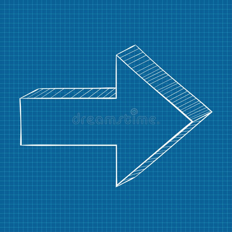 Arrow Blueprint Stock Illustrations – 2,046 Arrow Blueprint Stock ...