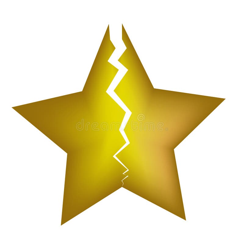 Broken Star Pinata with Candy Stock Vector - Illustration of confetti ...