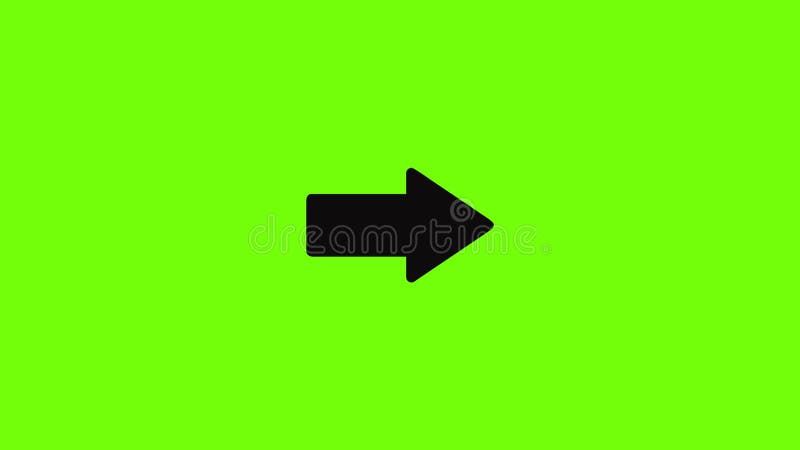 Arrow pin icon animation stock video. Video of sign - 224060035
