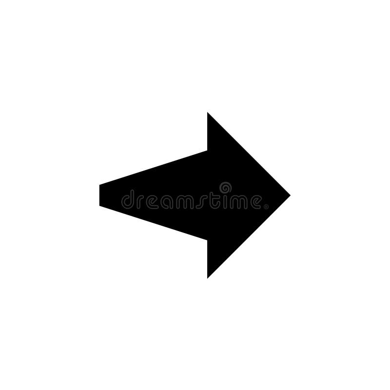 Arrow Icon stock vector. Illustration of brand, presentation - 229557582
