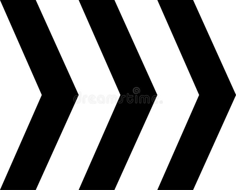 Arrow Icon. Arrows Vector Illustration Isolated on White Stock ...