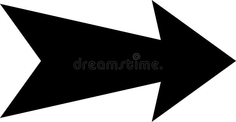 Arrow Icon. Arrows Vector Illustration Isolated on White Stock Vector ...