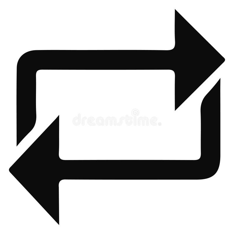 Arrow Icon Designed To Draw Attention and Guide Stock Illustration ...