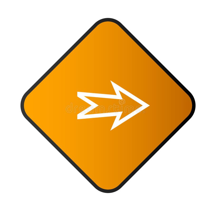 Arrow Button with Rectangular Frame Part 14 Stock Vector - Illustration ...