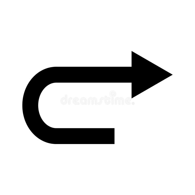 Return Arrow. Flat Simple Vector Icon. Stock Vector - Illustration of ... Return Arrow. Flat Simple Vector Icon. Stock Vector - Illustration of ...