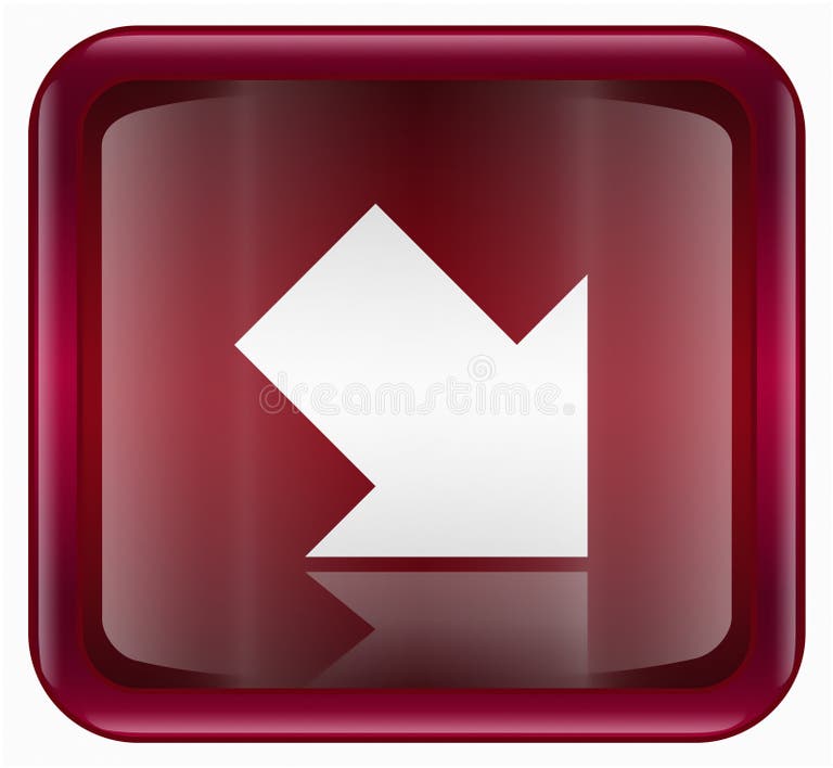 Red Arrow Pointing Downwards Stock Illustrations – 801 Red Arrow Pointing Downwards Stock ...