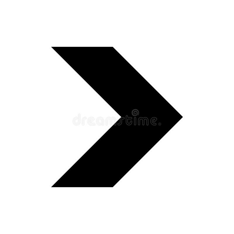 Arrow chevron icon stock illustration. Illustration of effect - 263109653