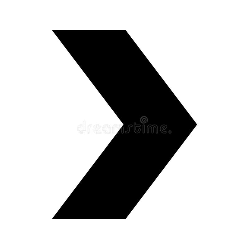 Arrow chevron icon stock illustration. Illustration of effect - 263109653